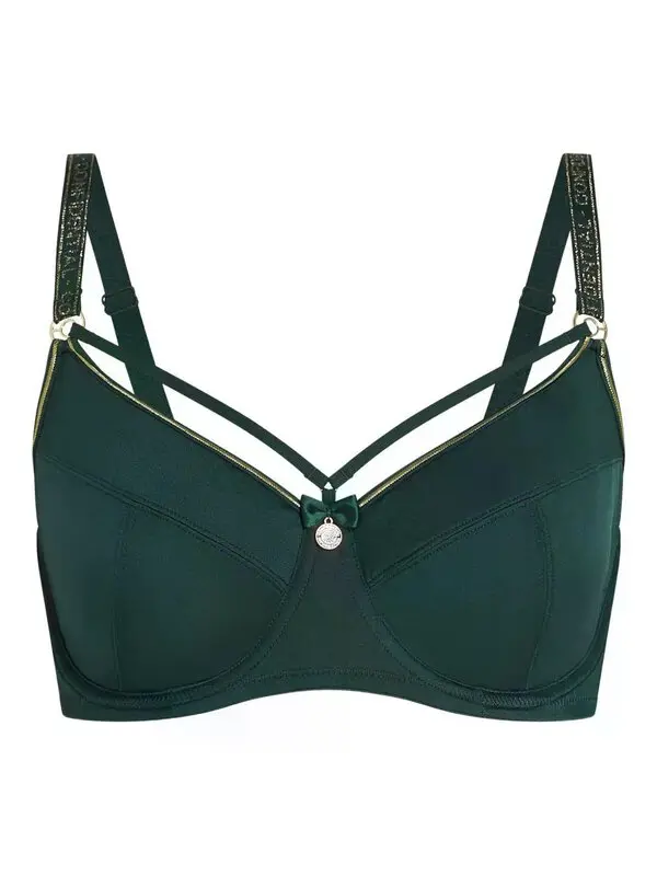 Marlies Dekkers Cross-strap Balcony Bra - Green