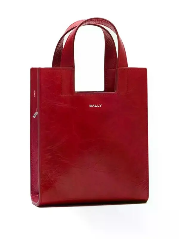 Bally Small Tote Bag - Red