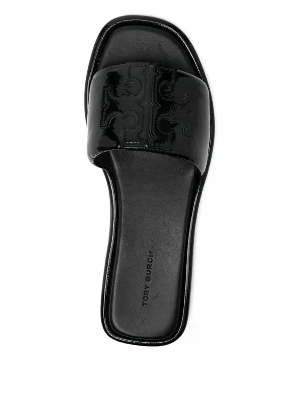 Tory Burch Square Toe Sandals - Black