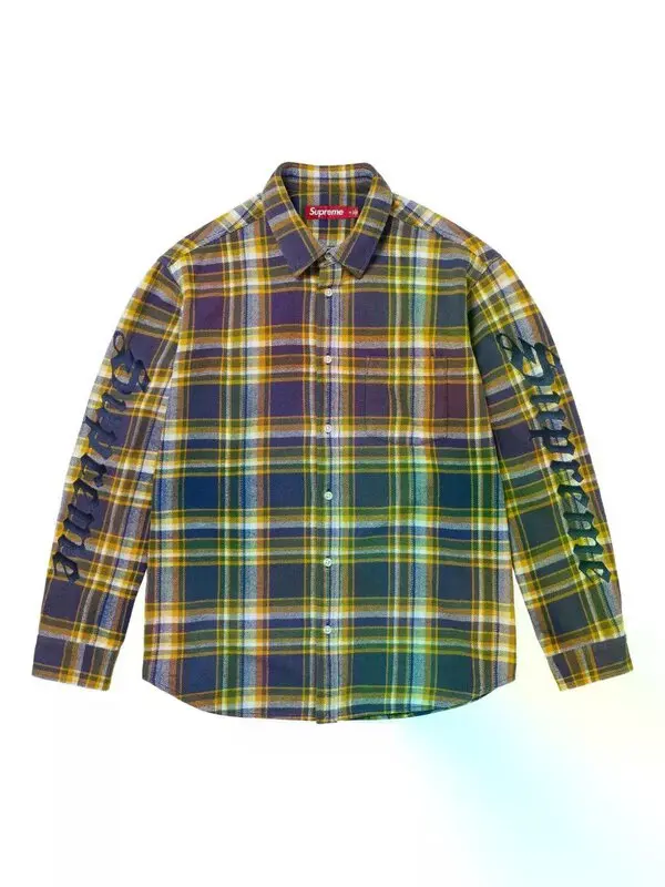 Supreme Plaid Flannel Shirt