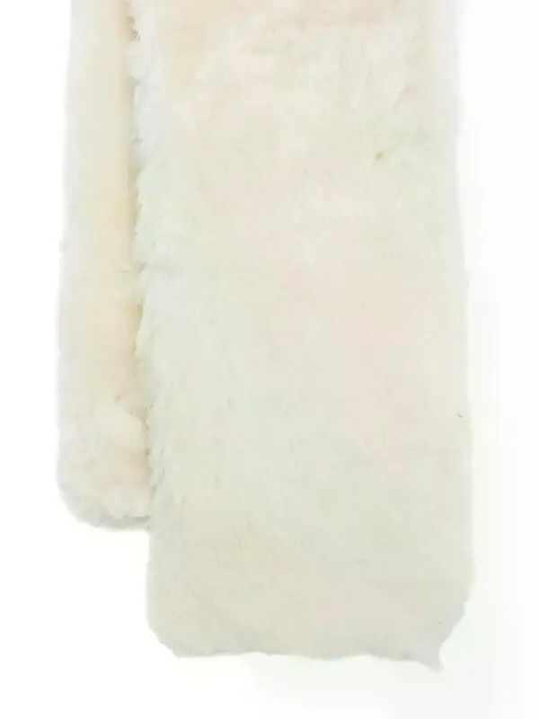 TOTEME Shearling Scarf - White