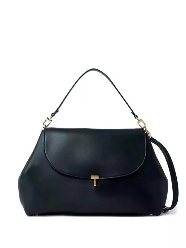 TOTEME T-lock Leather Satchel