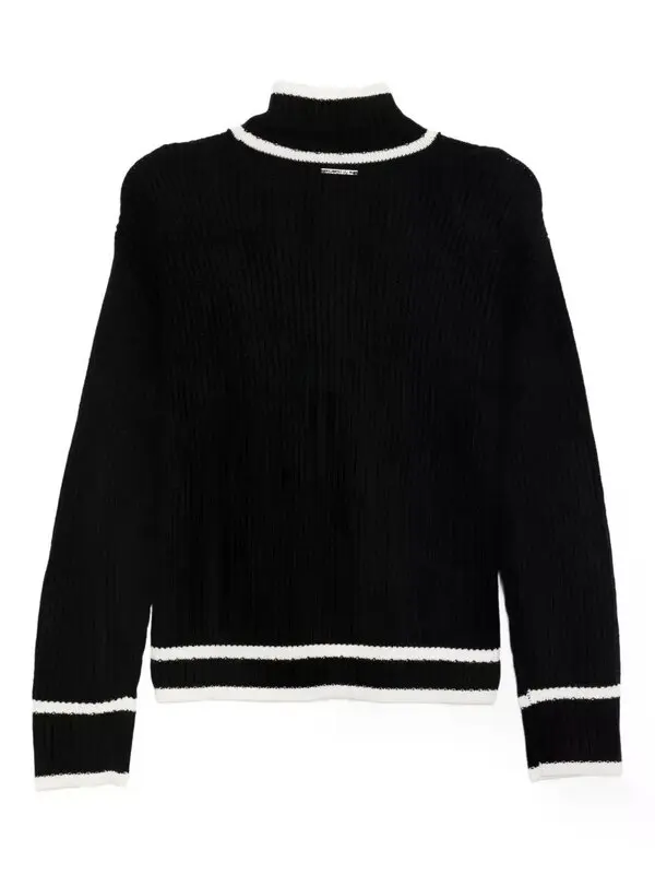 Karl Lagerfeld Autograph-braided Jumper