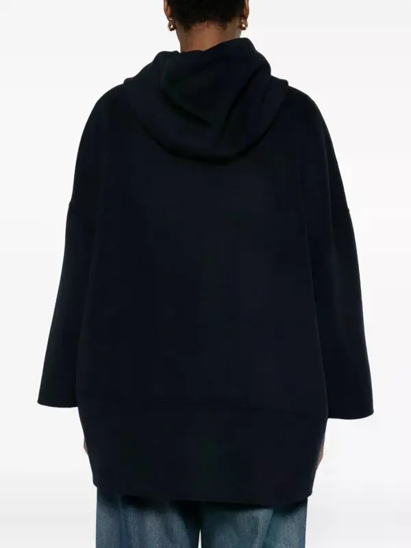 Max Mara Hooded Zip Coat