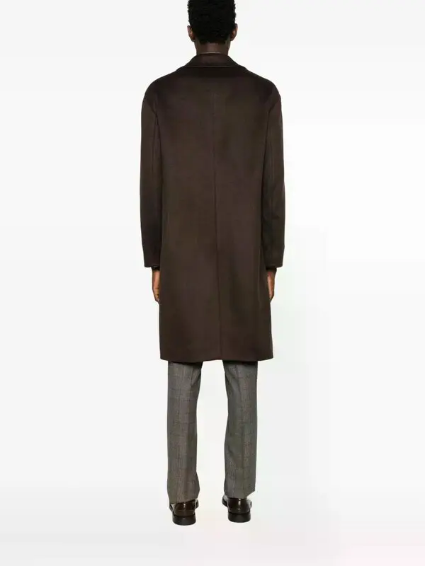 LARDINI Notched-lapel Coat