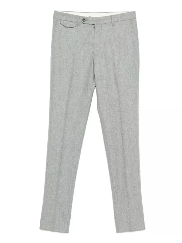 Tagliatore Mélange-effect Tailored Trousers
