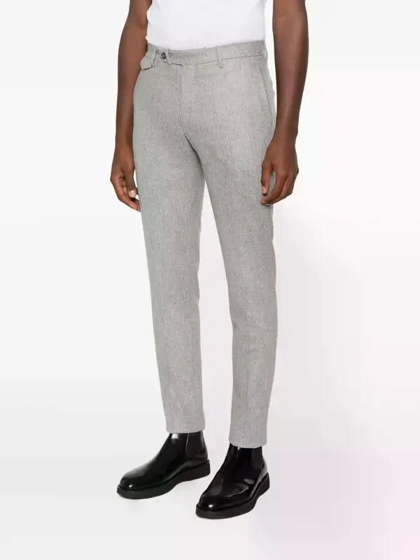 Tagliatore Mélange-effect Tailored Trousers