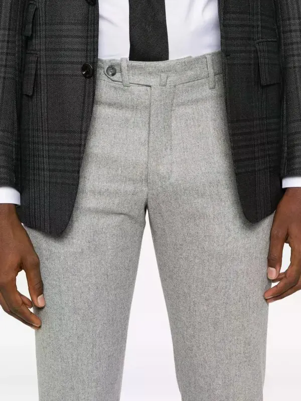 Tagliatore Mélange-effect Tailored Trousers