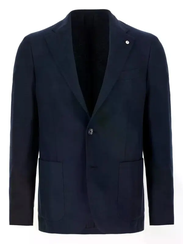 L.B.M. 1911 Button Blazer - Blue