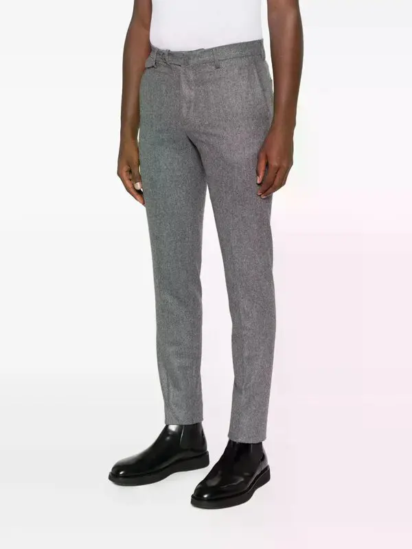 Tagliatore Mélange-effect Tailored Trousers
