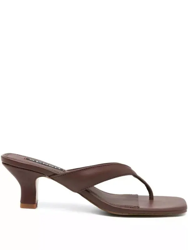 Senso 60mm Square Sandals - Brown