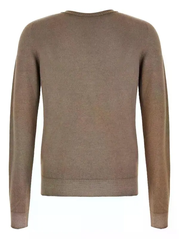 AROVESCIO Crew-neck Sweater - Brown
