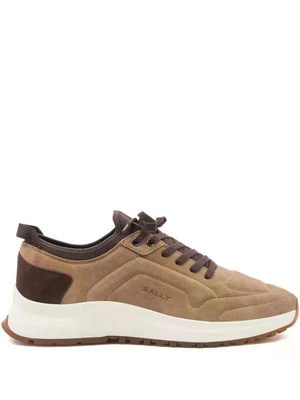 Bally Suede Lace-up Sneakers