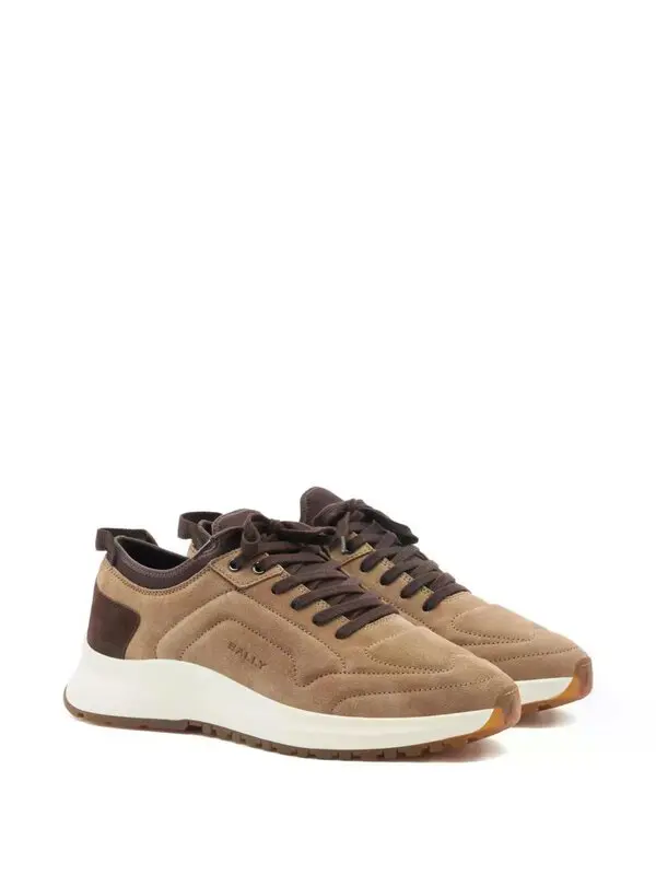 Bally Suede Lace-up Sneakers