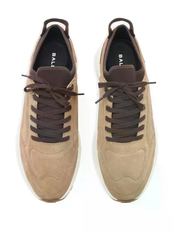 Bally Suede Lace-up Sneakers