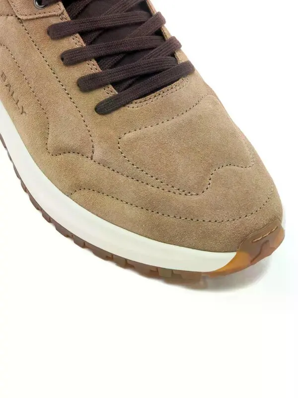 Bally Suede Lace-up Sneakers