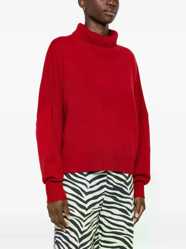 Loulou De Saison Luke Roll-neck Sweater - Red