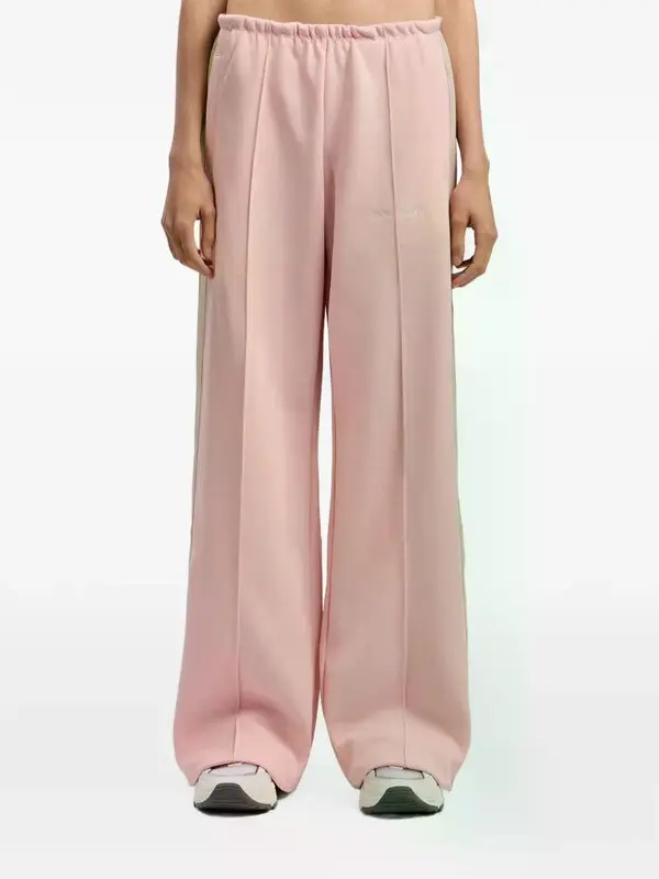 Palm Angels Logo-embroidered Side-stripe Track Pants