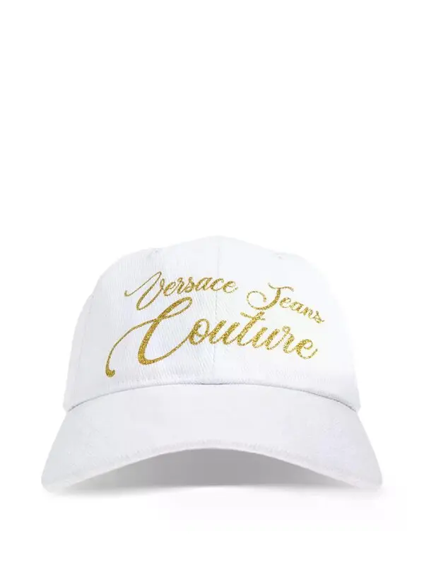 Versace Script Cap - White