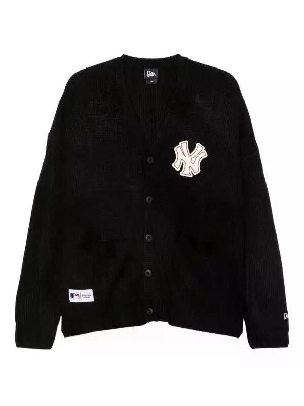New Era Logo-patch Cardigan