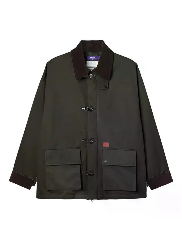 AFTERMATHS Corduroy Trim Pocket Jacket