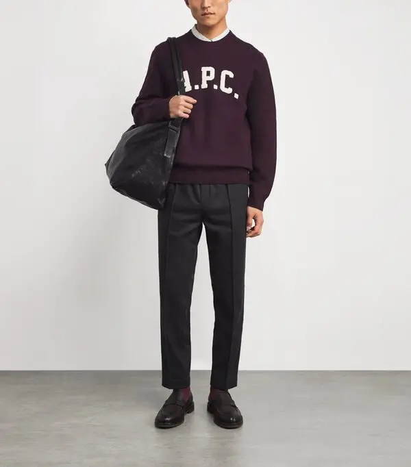 A.p.c. Wool Jay Logo Sweater