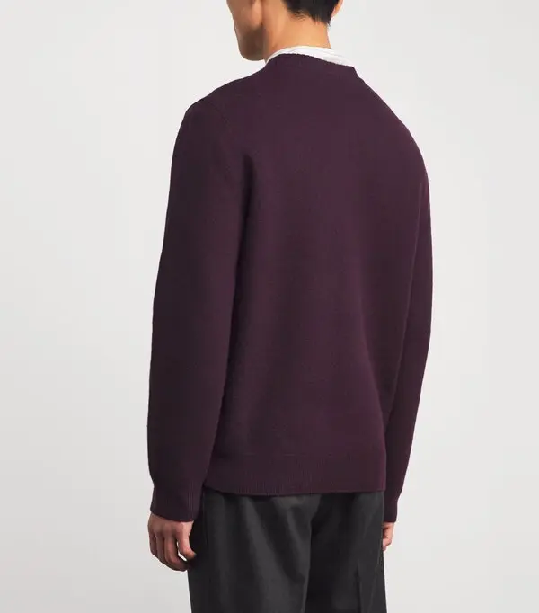 A.p.c. Wool Jay Logo Sweater