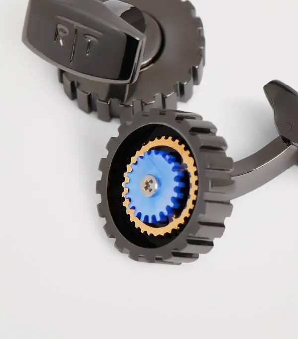 Tateossian Rotate Gear Cufflinks
