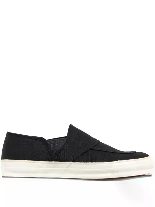 Comme Des Garçons Panelled Trainers - Black