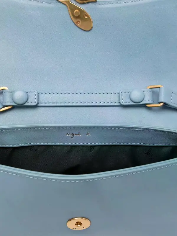 AGNÈS B. Logo-plaque Crossbody Bag