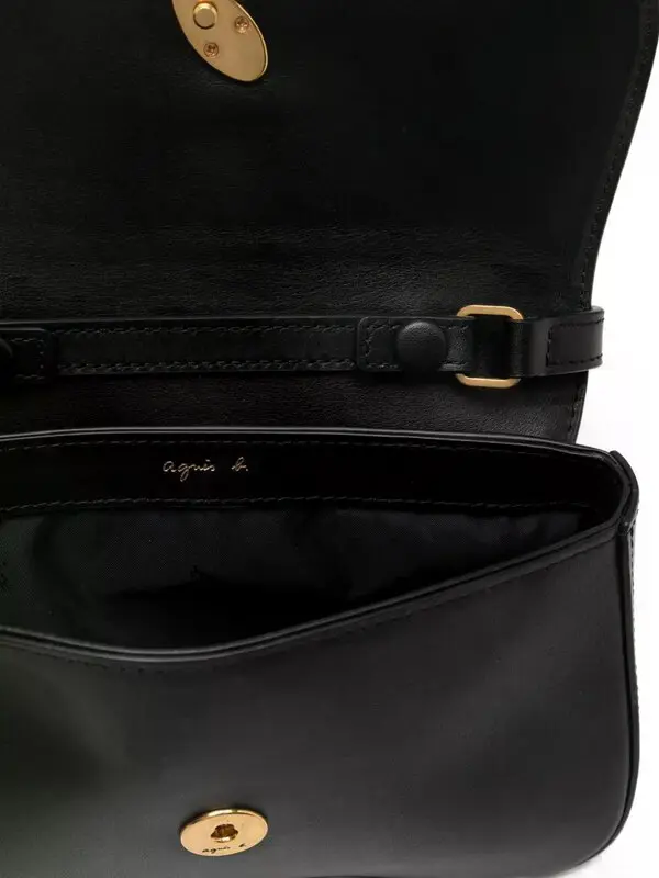 AGNÈS B. Logo-plaque Crossbody Bag