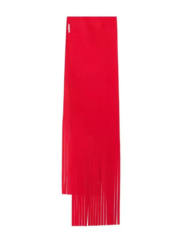 Sportmax Avocado Scarf - Red