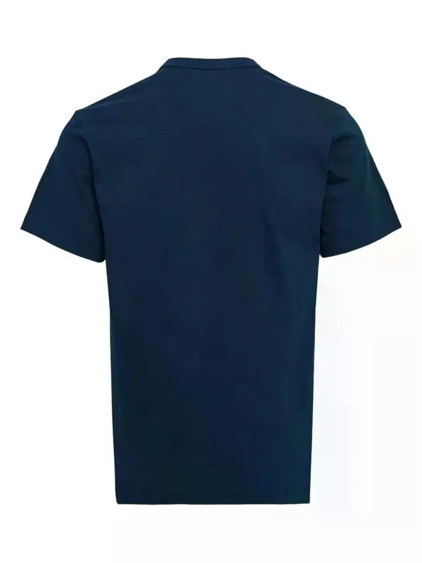 Comme Des Garçons Colourblock T-shirt - Blue