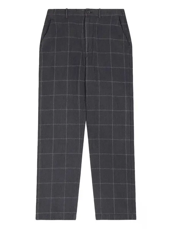 Comme Des Garçons Checked Trousers