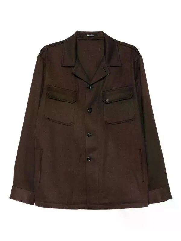 Tagliatore Buttoned Chest-pocket Shirt