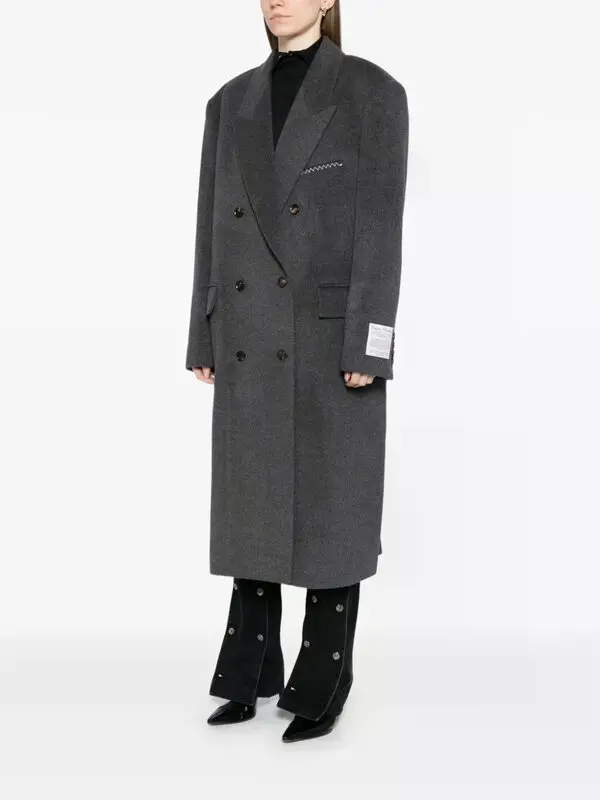 KIMHEKIM Double-breasted Wool-blend Overcoat