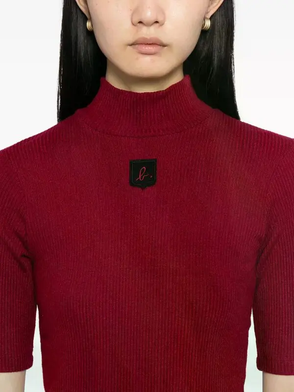 AGNÈS B. Logo-embroidered Top