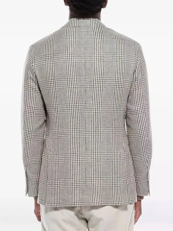 Brunello Cucinelli Flap-pocket Checked Blazer