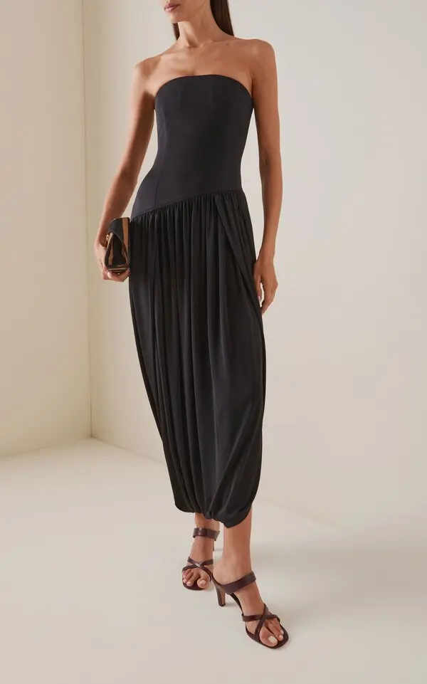 ladies jersey midi dresses Monroe Travel Jersey Dress main image 1
