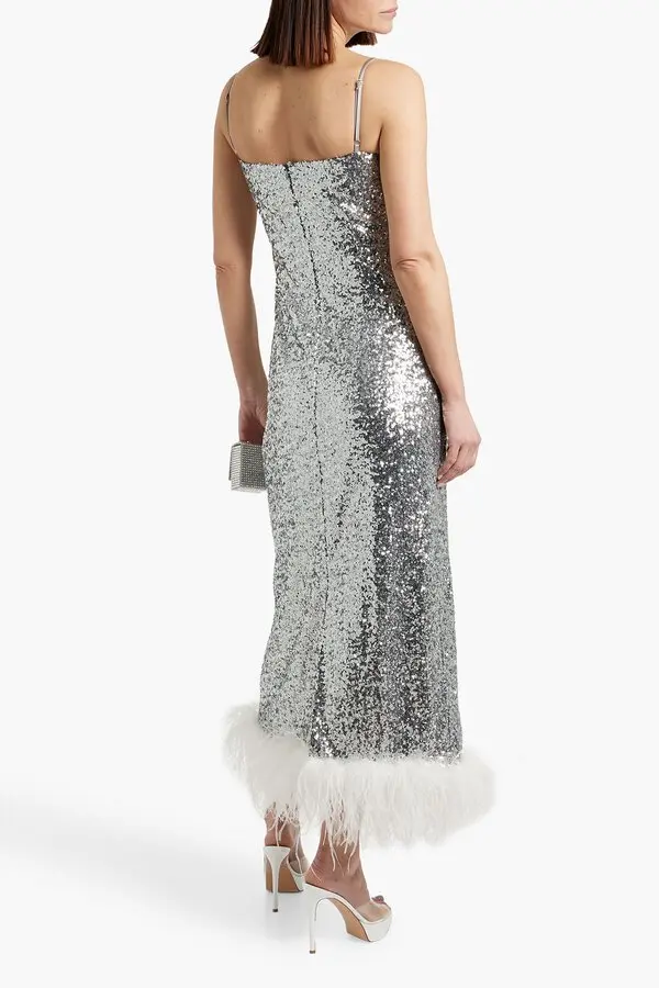 hvn sequin dress NWT HVN Paula Deep V-Neck Pink Sequin Dress 0 Short Sleeve Babydoll  FW193008