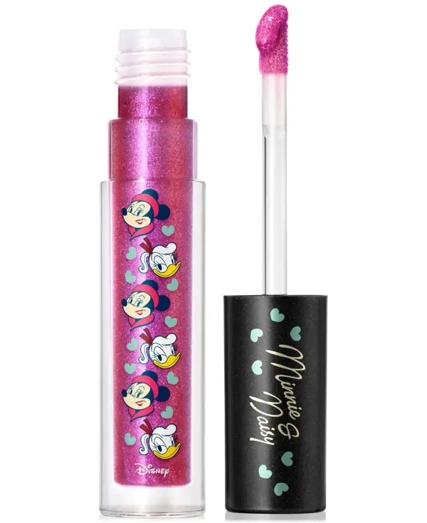 MAC COSMETICS Lipglass X Disney Minnie & Daisy Lip Gloss - Pink Polka Dots