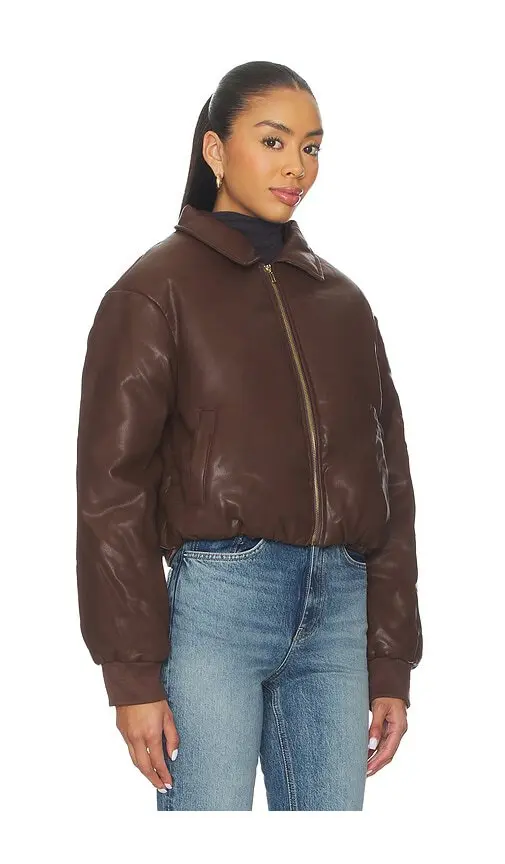 SNDYS. Thorne Bomber Jacket - Chocolate