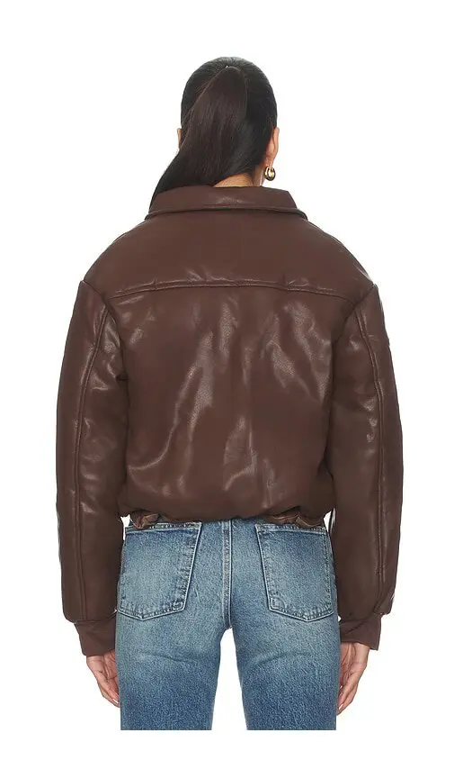 SNDYS. Thorne Bomber Jacket - Chocolate