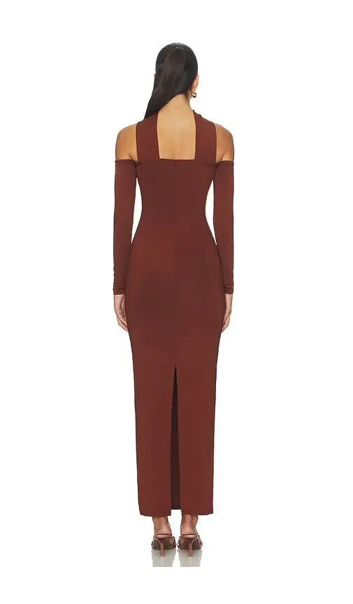 ALL THE WAYS Aida Maxi Dress - Brown