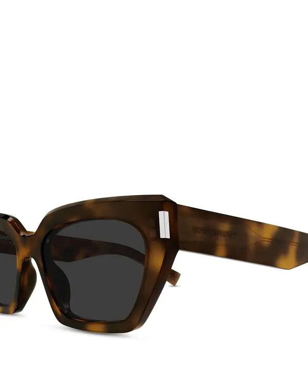 Saint Laurent Cat Eye Sunglasses, 55mm - Avana