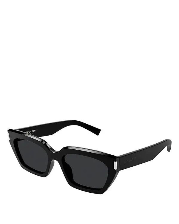 Saint Laurent Cat Eye Sunglasses, 55mm - Black
