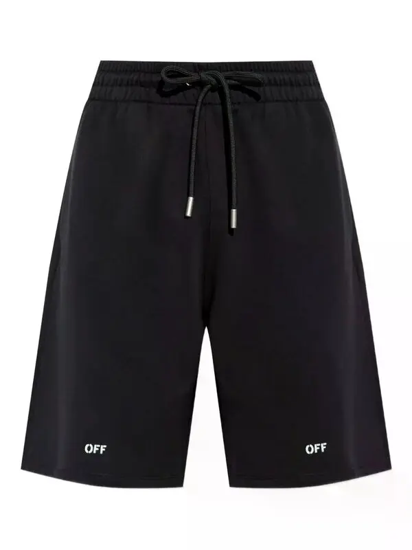 Off-White Logo-print Drawstring Shorts