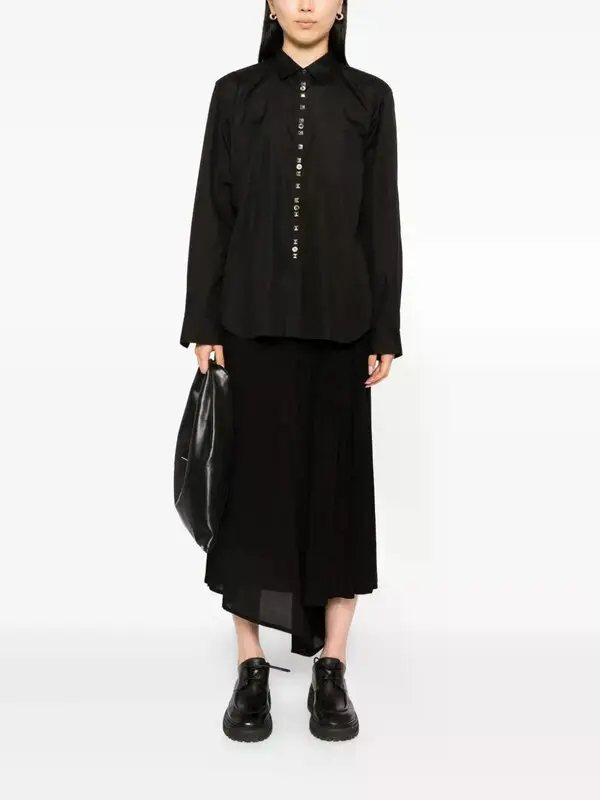 BLACK COMME DES GARÇONS Studded Button-up Shirt
