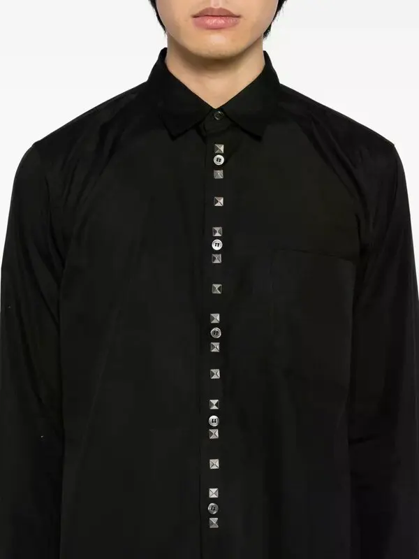 BLACK COMME DES GARÇONS Studded Button-up Shirt