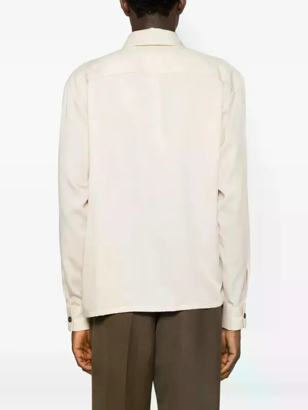 NOTRAINPROOF Flap-pocket Shirt - Neutrals